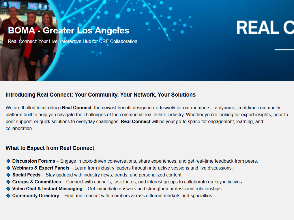 REal CONNECT - BOMA Greater Los Angeles